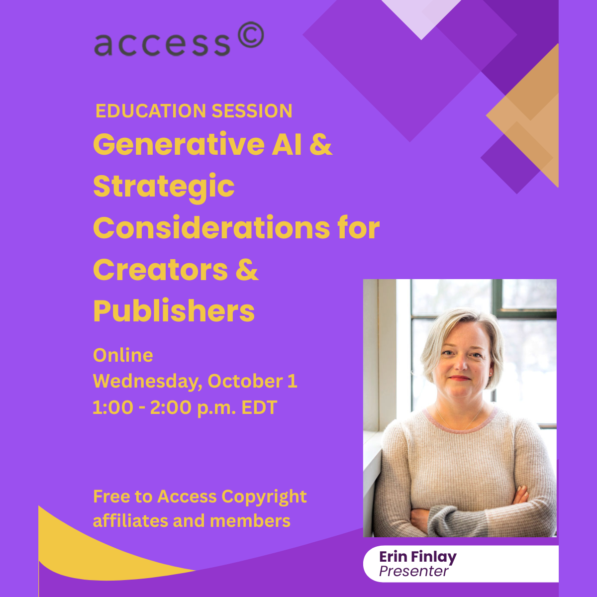 Join Us for Generative AI & Strategic Considerations for Creators ...